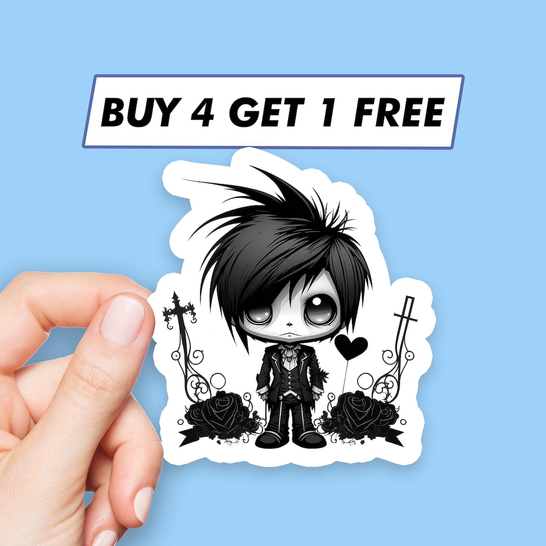 Undead Groom Sticker Gothic Romance Stickers Laptop Stickers Aesthetic ...