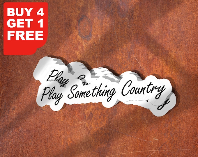 Texas Cactus Sticker, Funny Coffee Stickers, Country Music Stickers ...