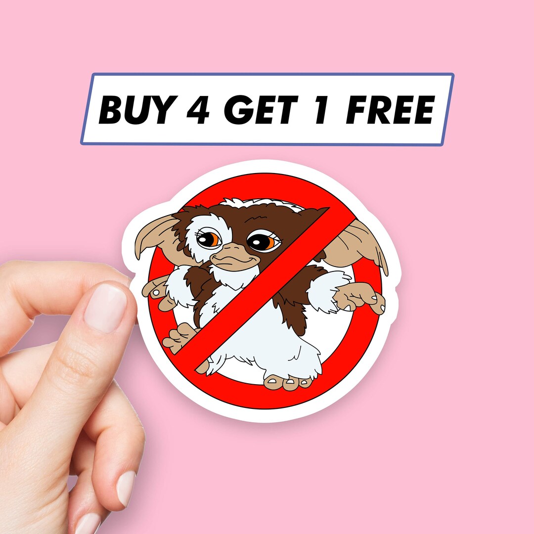 Ghostbusters Gizmo Sticker Gremlins Meme Stickers Laptop Stickers ...