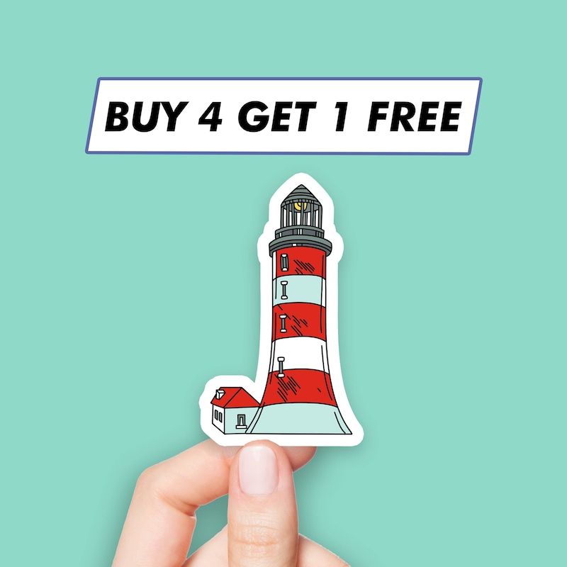 Lighthouse Decal - Etsy