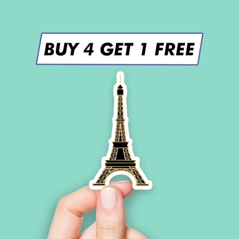 Paris Sticker - Etsy