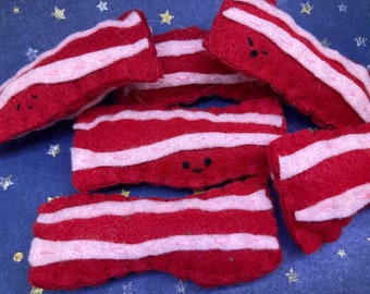 Bacon Plush Toy - Etsy