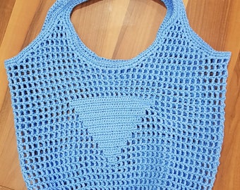 Raffia Beach Handbag, Tote Bag, Crochet Handbag, Shoulder Bag ...