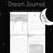 Dream Journal | Printable PDF | Dream Tracker | Printable Dream Log ...