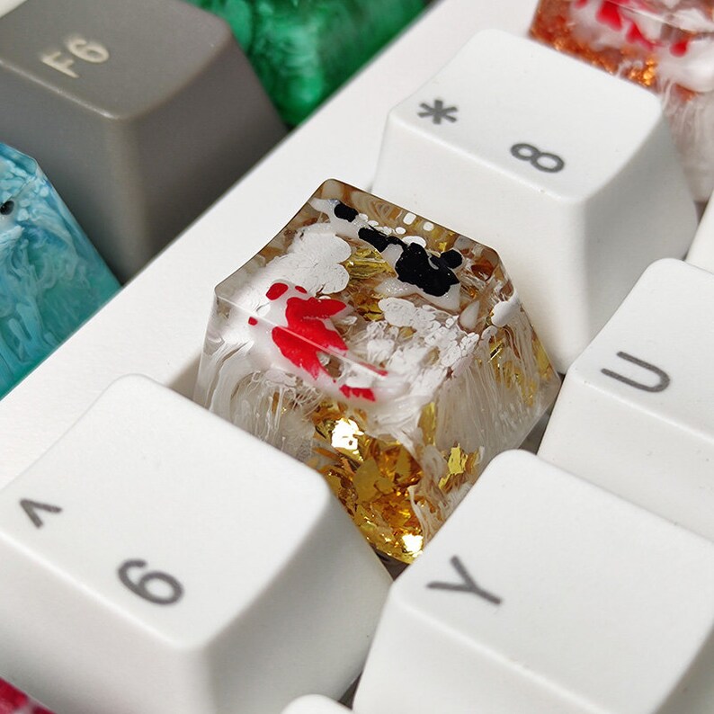 Resin Artisan Keycaps Custom Keycaps Cherry Mx Cool Keycaps - Etsy