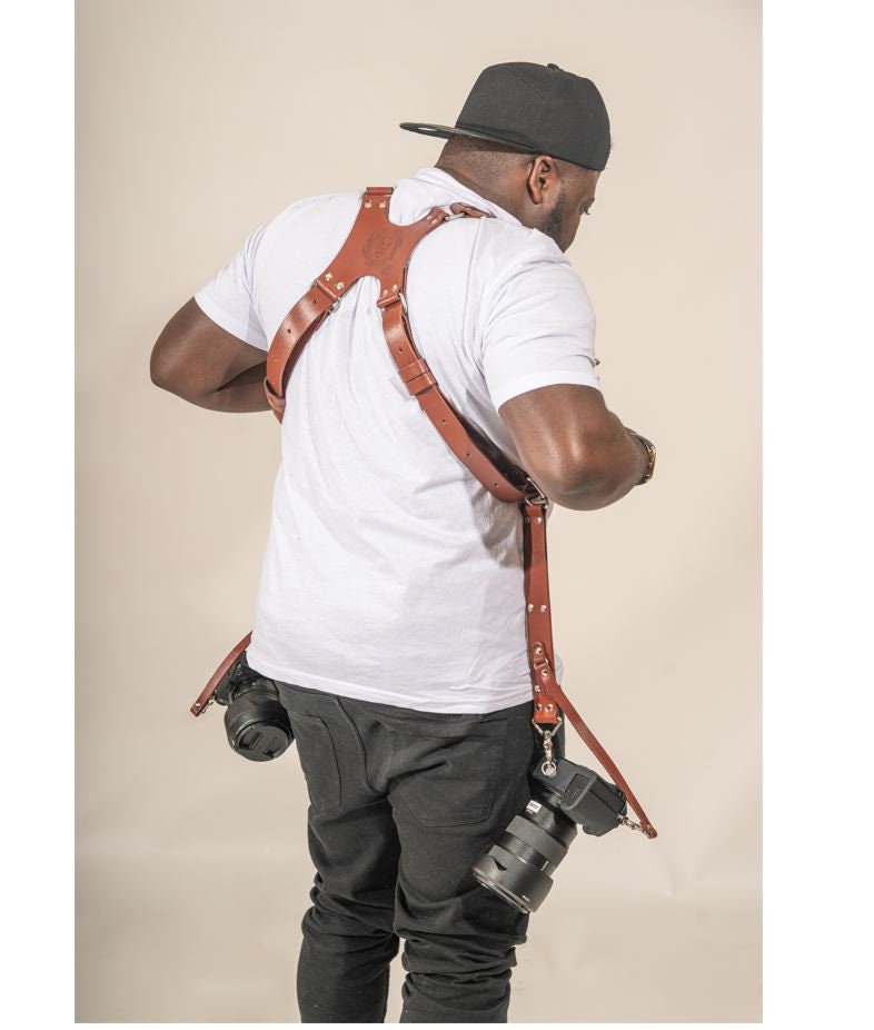 Dual DSLR Camera Harness Strap - Etsy