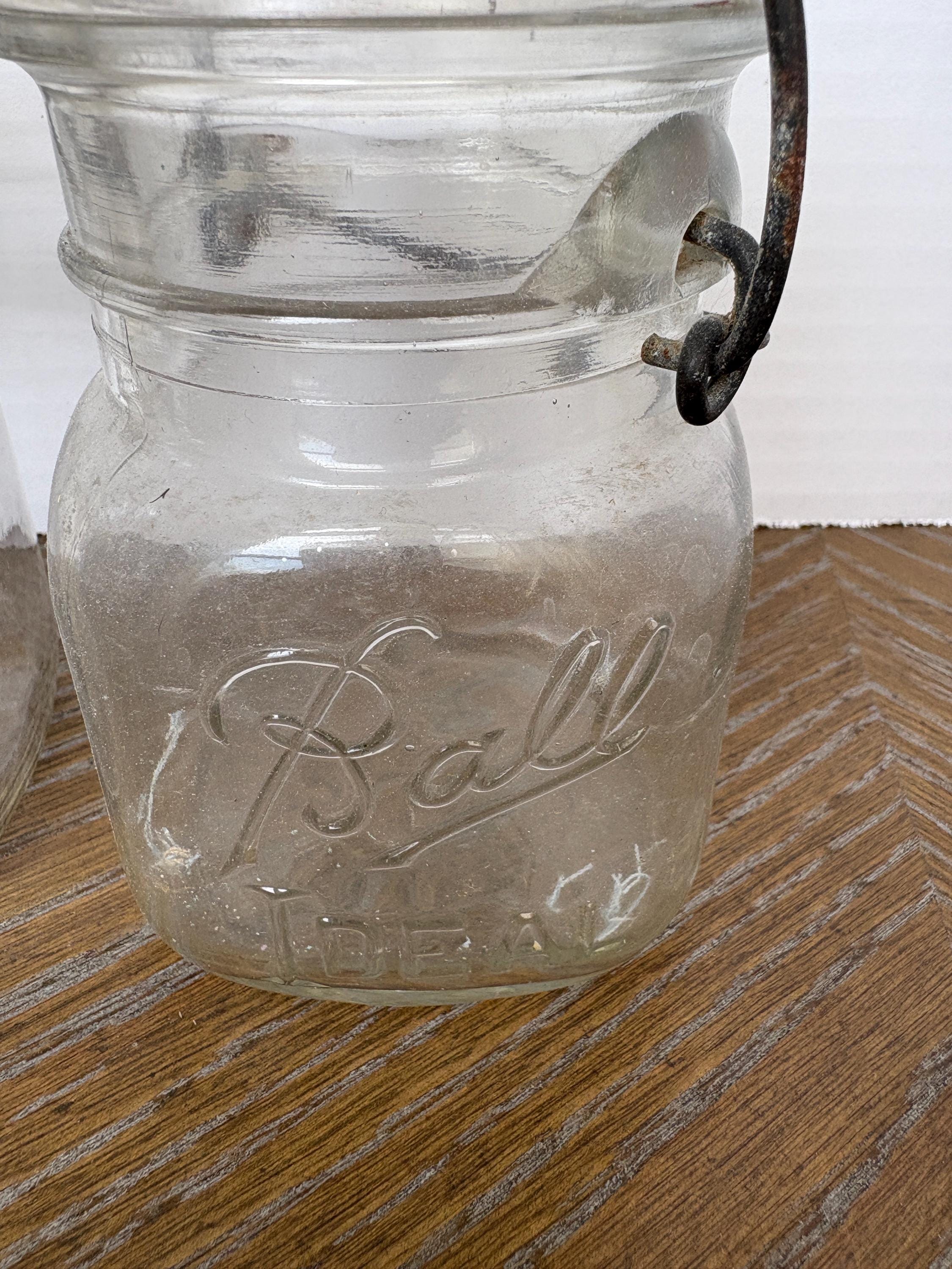 Vintage Ball Ideal Jars, Square - Etsy