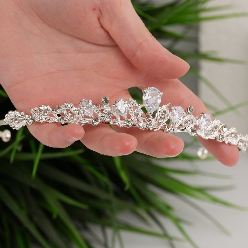 Gold Silver Tiara - Etsy
