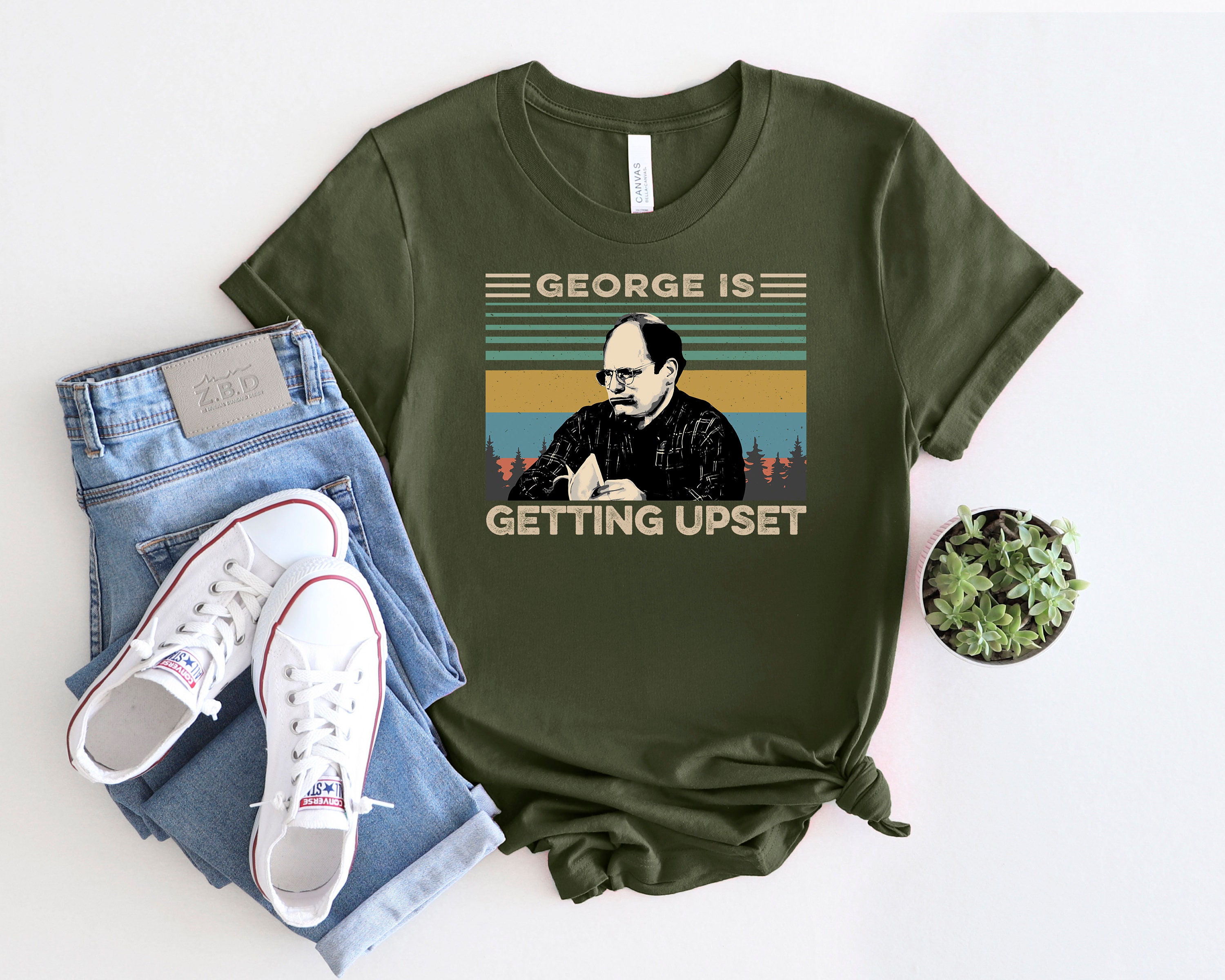 George Costanza George is Getting Upset Vintage T-shirt, Jason ...