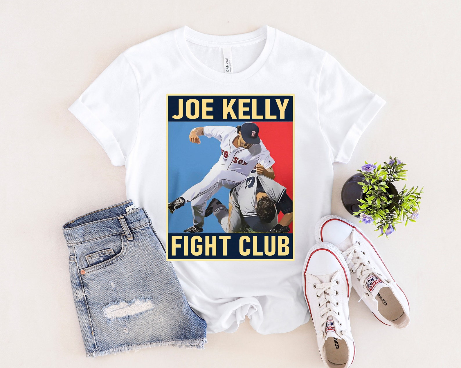 Joe Kelly Fight Club T-shirt Joe Kelly Los Angeles Dodgers - Etsy