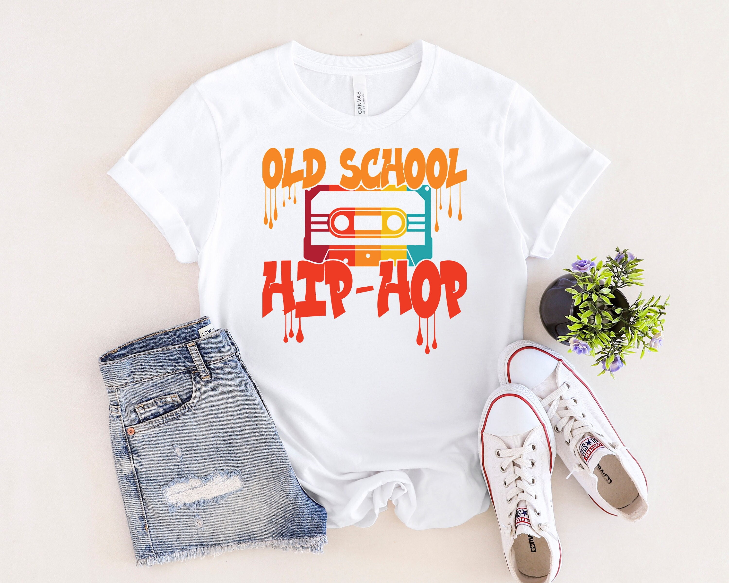 Music Lover Gift, Old School Hip Hop Shirt, Rap and Hip Hop Music Shirt ...