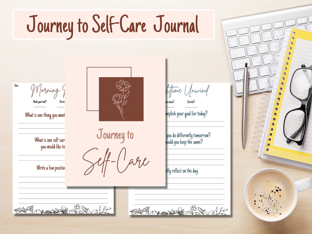 Journey to Self-care Journal - Etsy