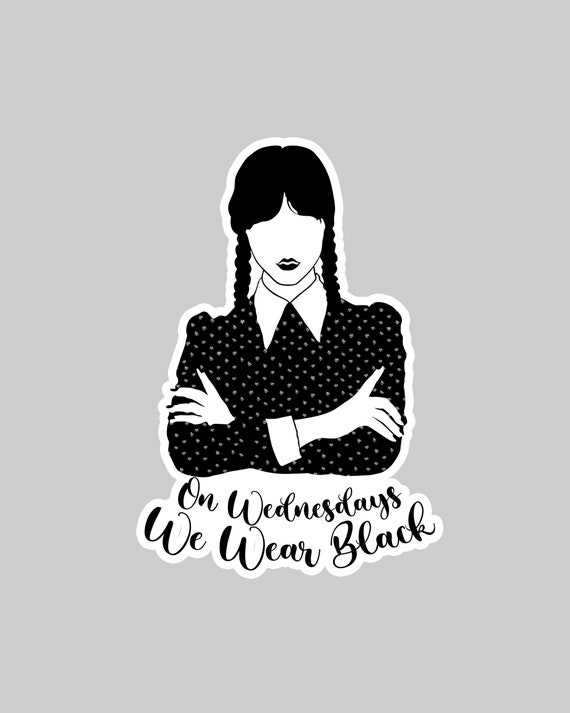 Wednesday Addams Quotes About Black