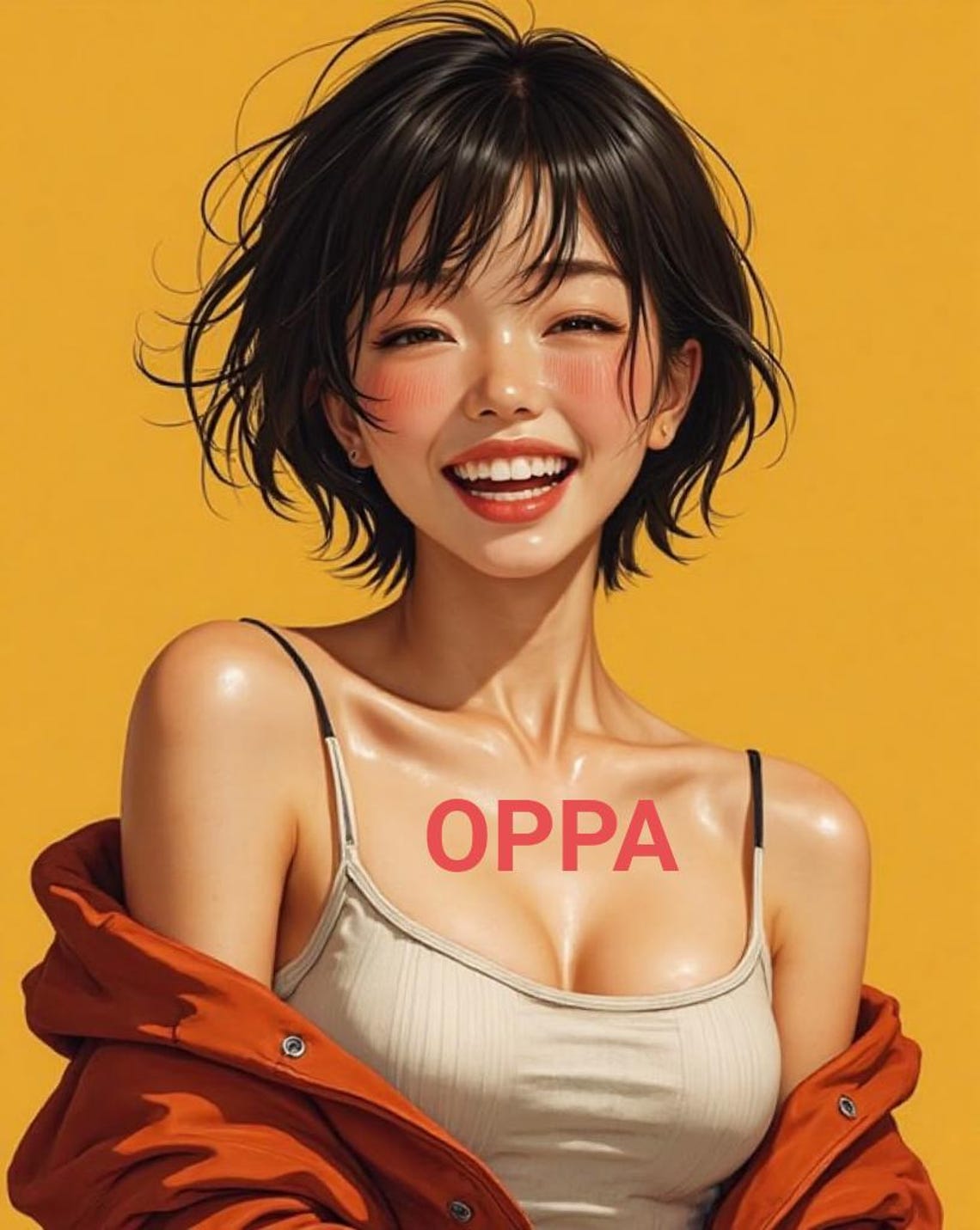 Pretty Korean 'oppa' PNG - Etsy