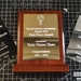 Achievement Trophy Customised Your Wording Personalised Wood Plaque ...