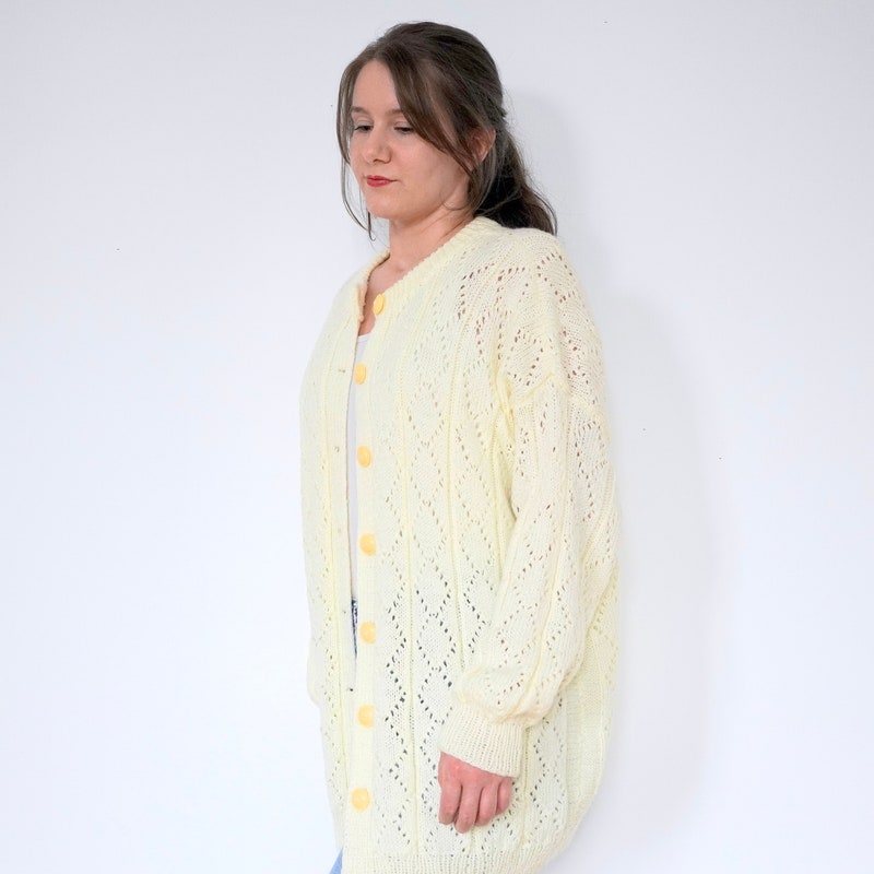 Pointelle Cardigan - Etsy