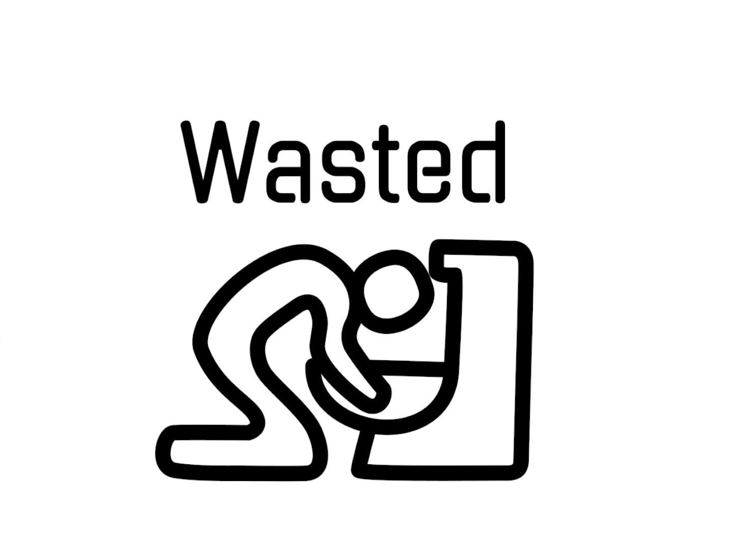 Wasted Svg Dxf Eps Png - Etsy