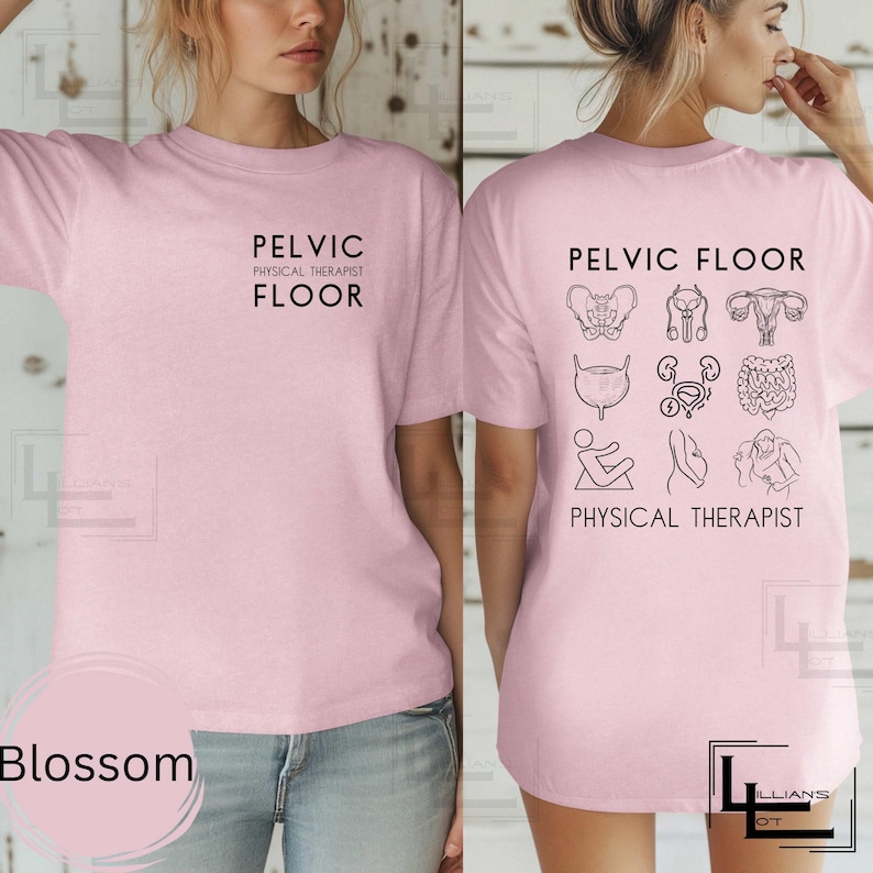 Pelvic Floor Physical Therapist T-shirt, Pelvic Therapy Tee, Gift for ...