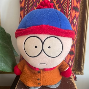 Vintage Rare 1998 Stan South Park Comedy Plush Stuffed Toy Size 30cm ...