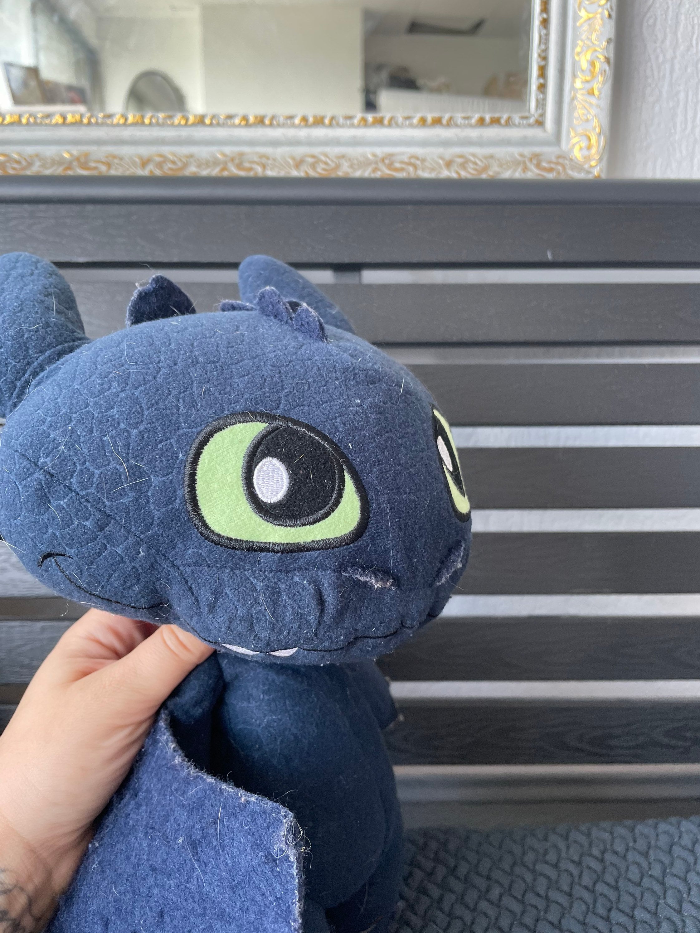 Dream Works Blue Night Fury How to Train Your Dragon Stuffed Animal ...