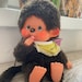 Rare Monchhichi Seckiguci 1974 Blue Eyes Sucking Thumb Made in Japan ...