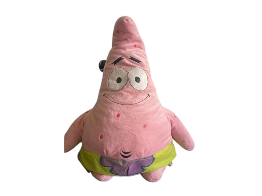 Spongebob Large Patric Star by Vivacom Stuffed Plush Toy Size 76 Cm ...