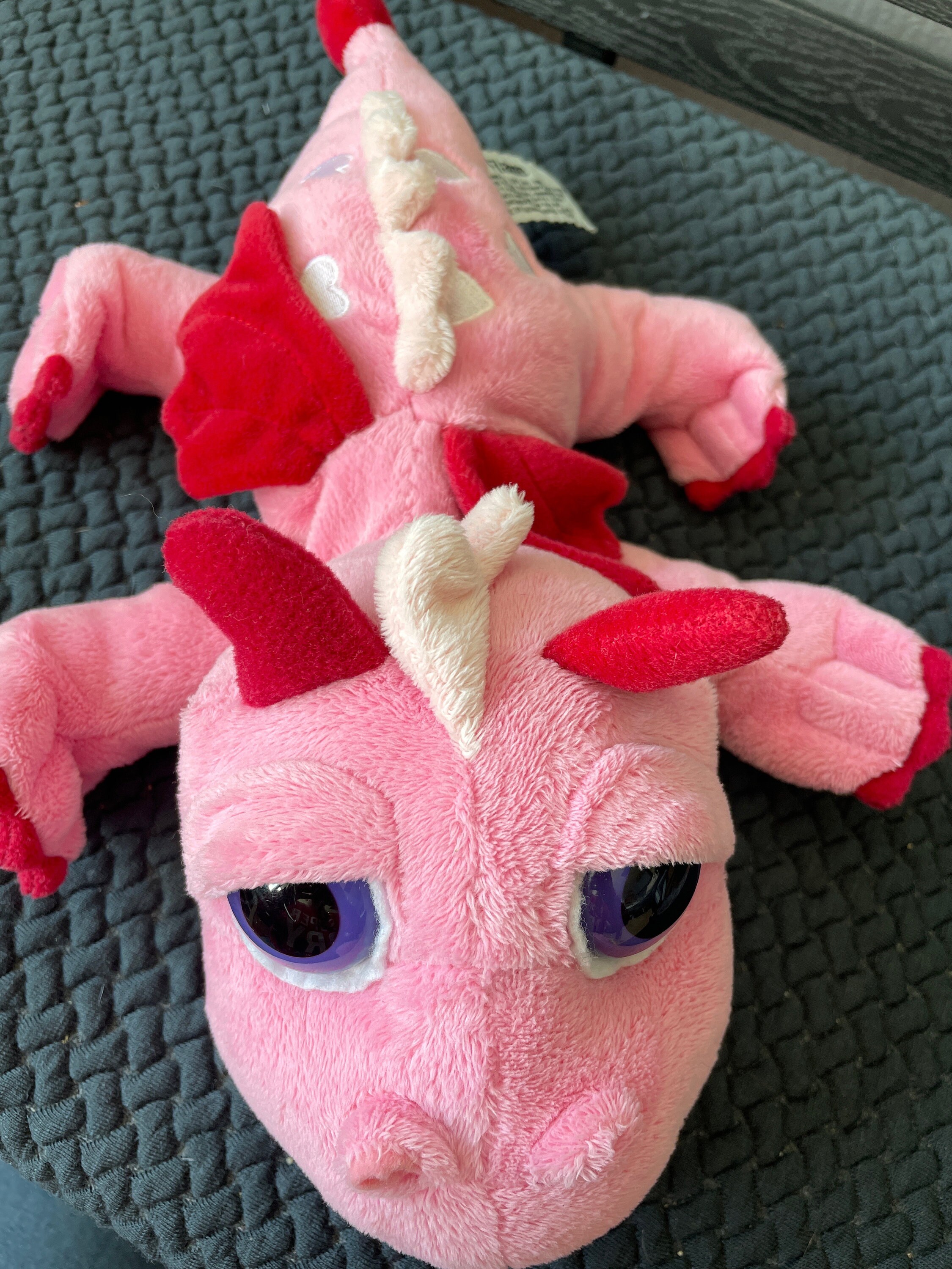 Flame Pink Dinosaur Stuffed Plush Toy Birthday Gift Size 40 Cm ...