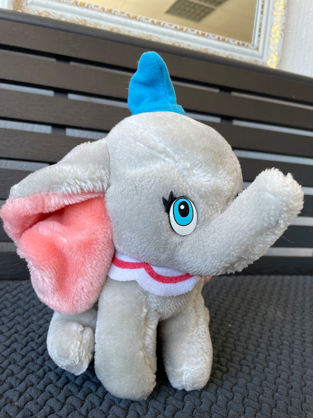 Vintage Disney Dumbo Disneyland Stuffed Animal Plush Toy Size 25cm 90s ...
