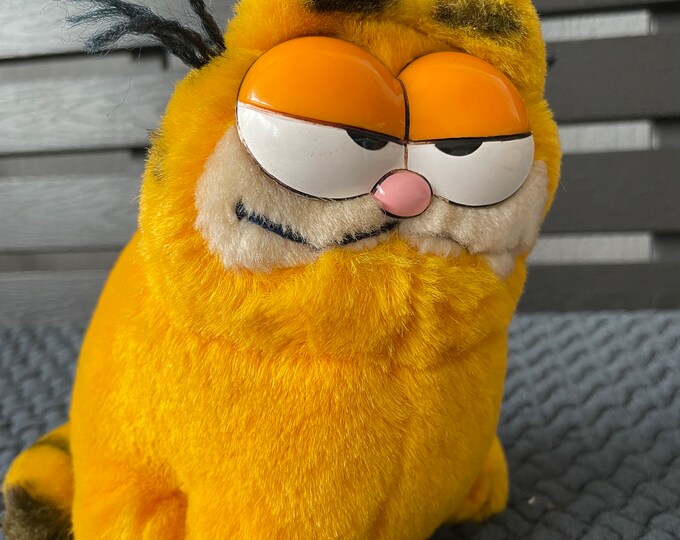 Rare 1978 Gardield the Cat Plush Stuffed Animal Soft Toy Size 14 Cm/ 5. ...