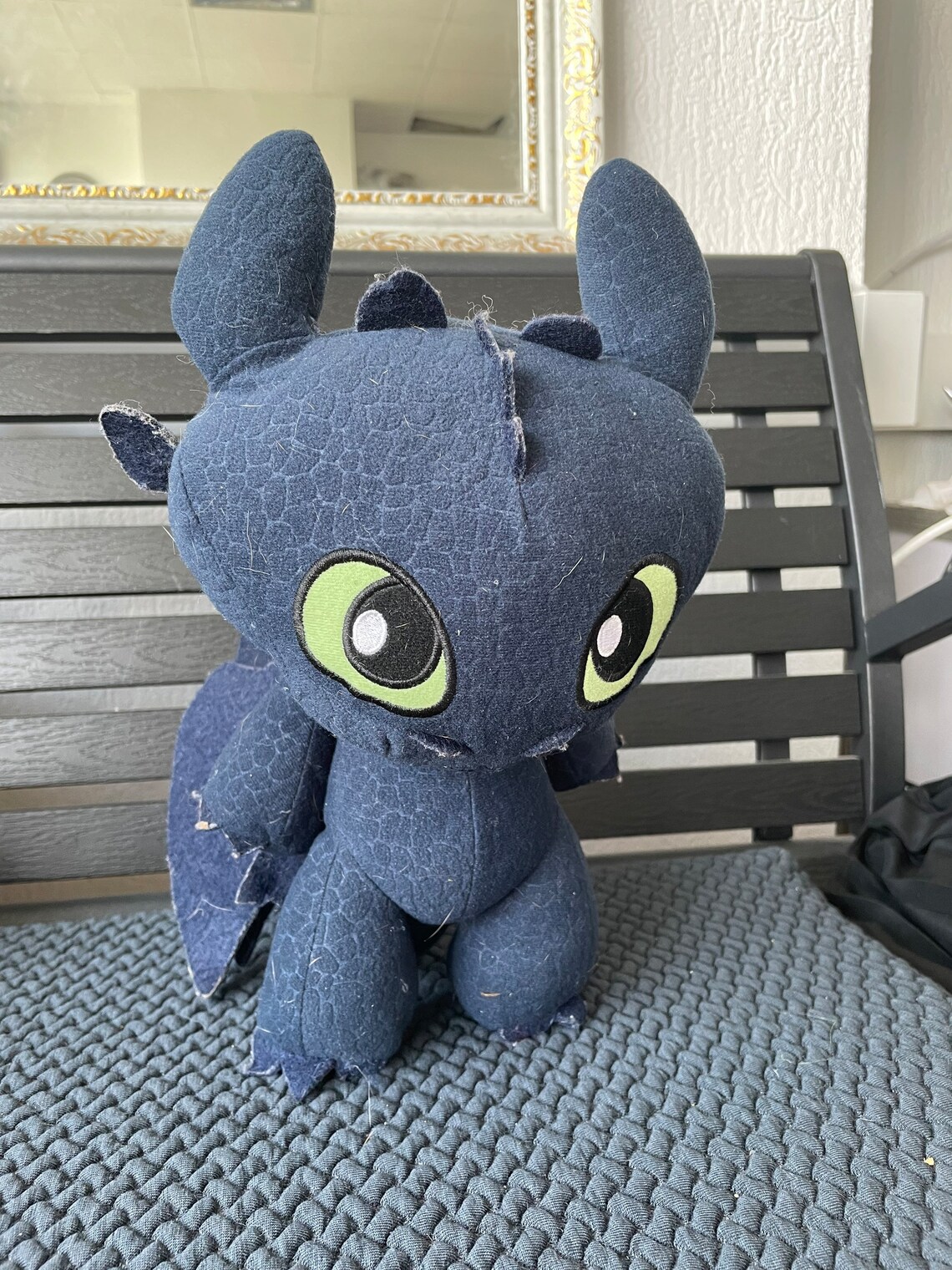 Dream Works Blue Night Fury How to Train Your Dragon Stuffed Animal ...
