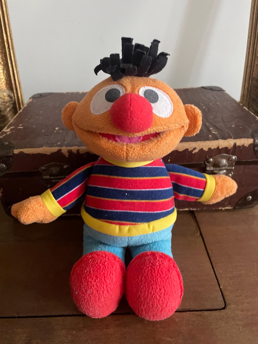 Vintage Sesame Street Ernie Soft Stuffed Plush Toy - Etsy