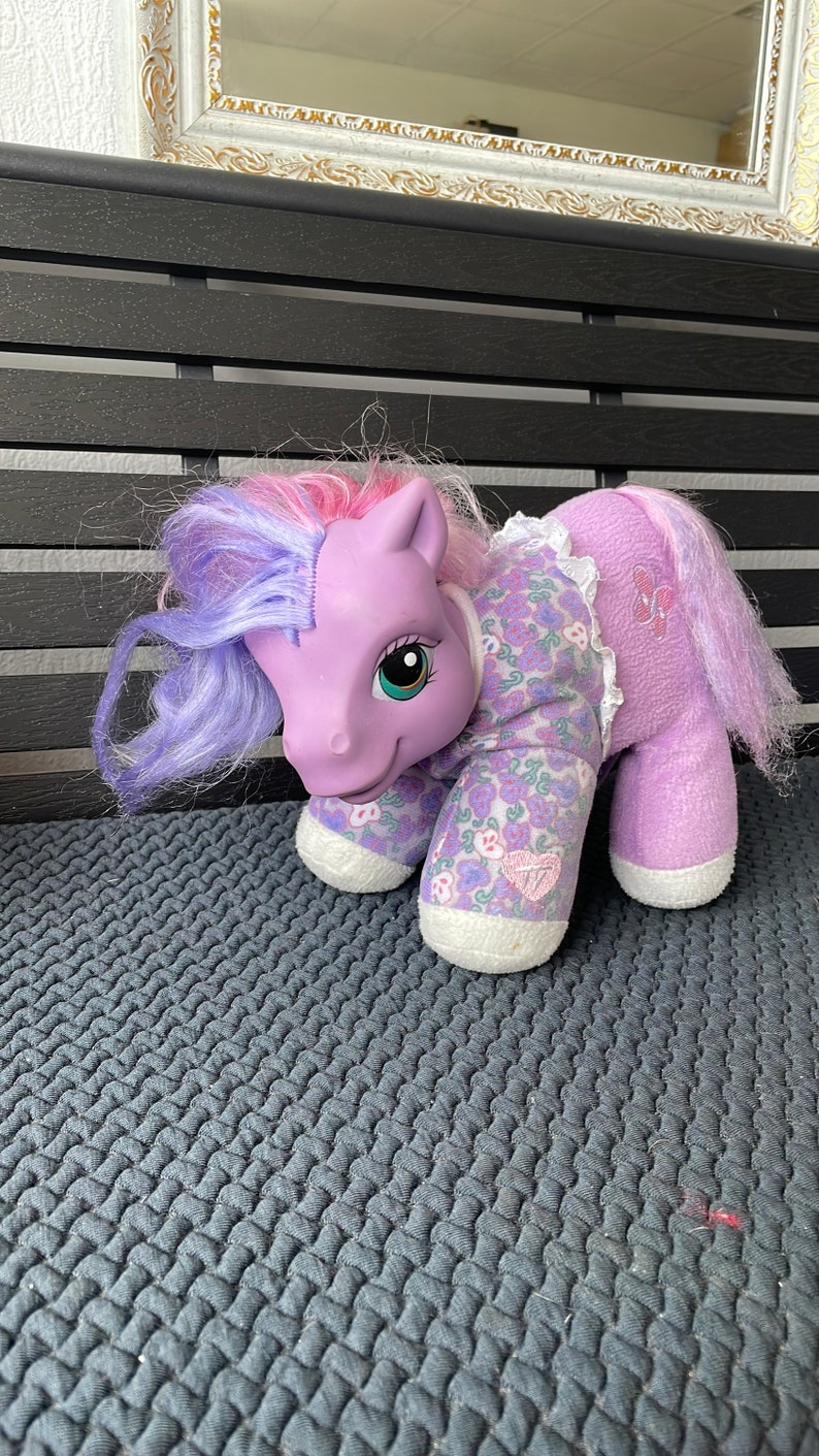My Little Pony Baby Alive Purple Stuffed Animal Plush Soft Toy Size 8 ...