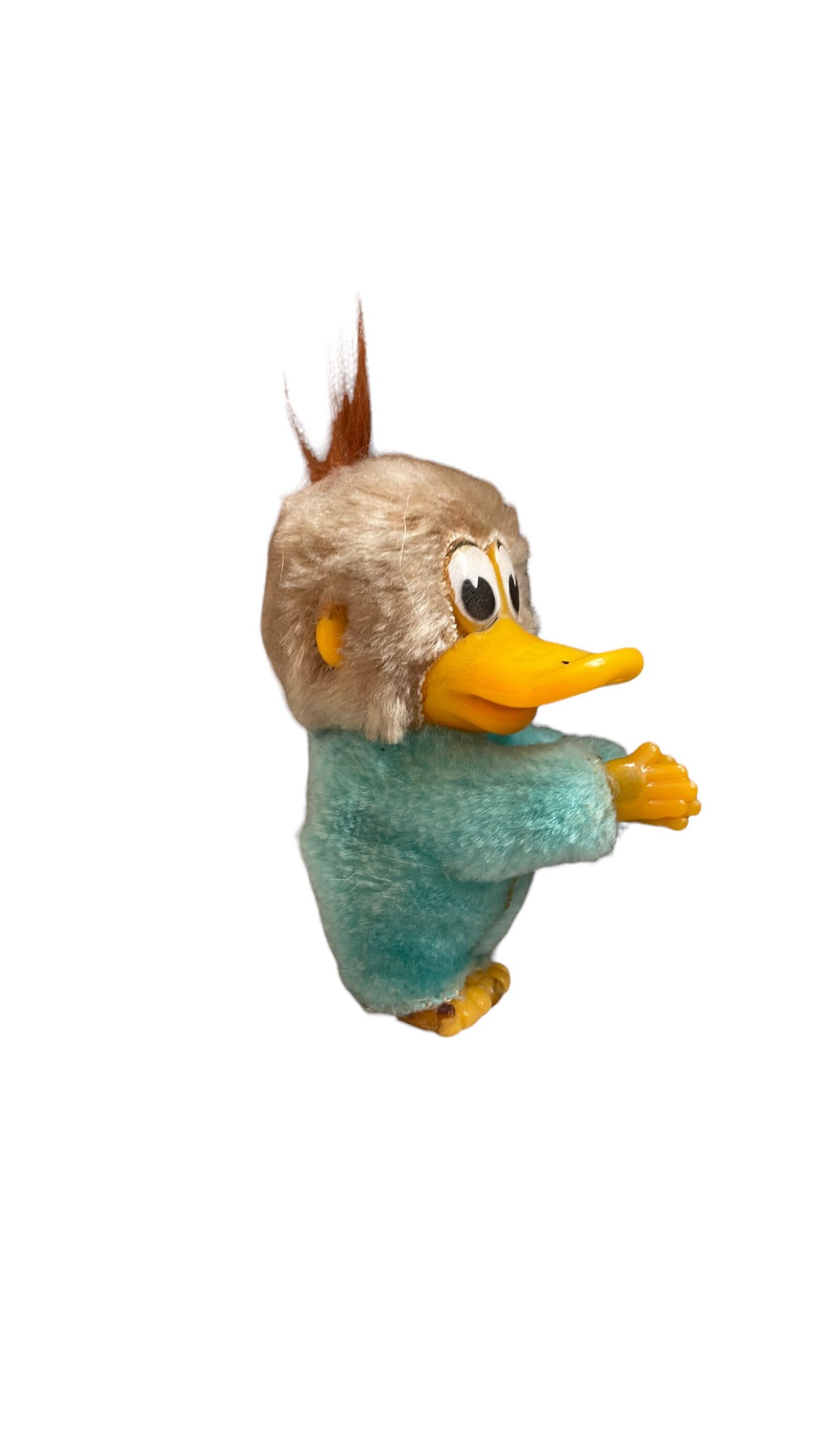 VTG 1980 Duck Finger Grabber Puppet Pencil Topper Clip Hugger Plush Toy ...