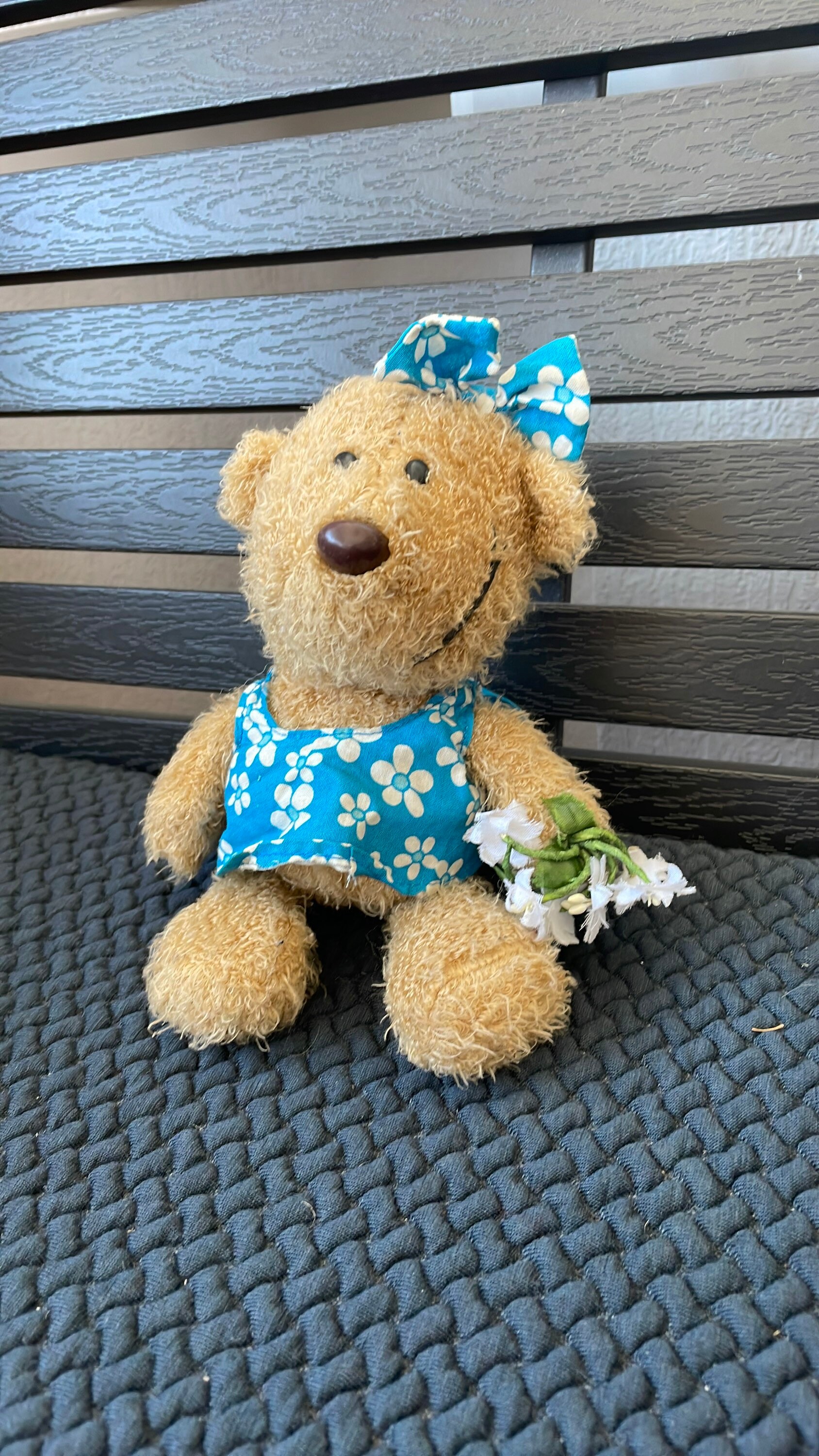 Turquoise And Yellow Teddy Bears
