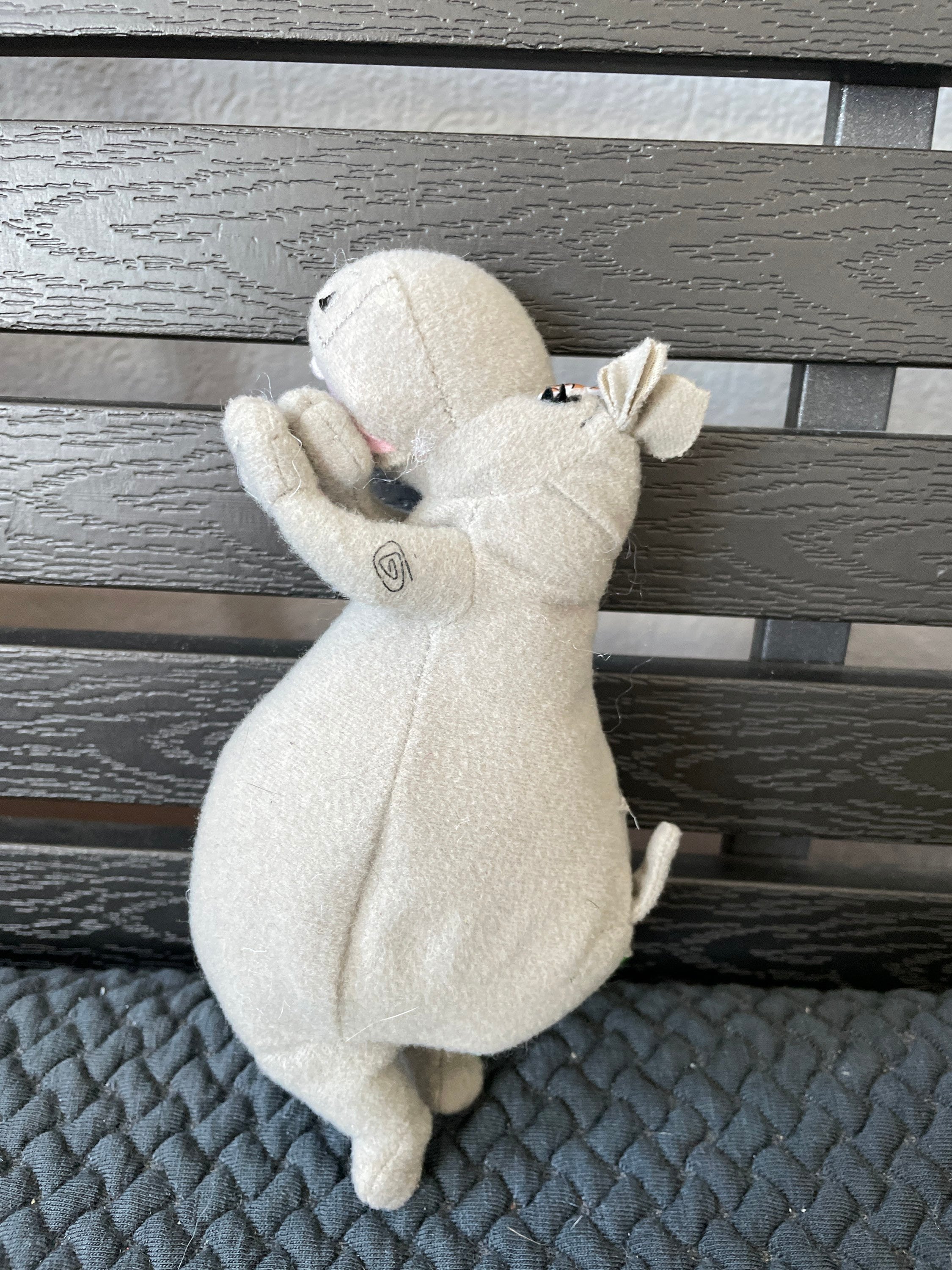 VTG 2005 Dreamworks Hippo Plush Toy Madagascar Island Size 18cm ...