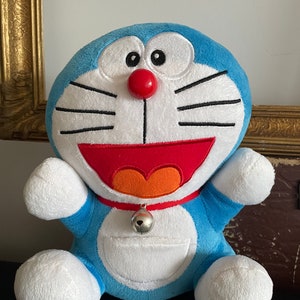 Japan Rare Doraemon Doreamon’s Bell Manga Plush Stuffed Toy Making Bell ...