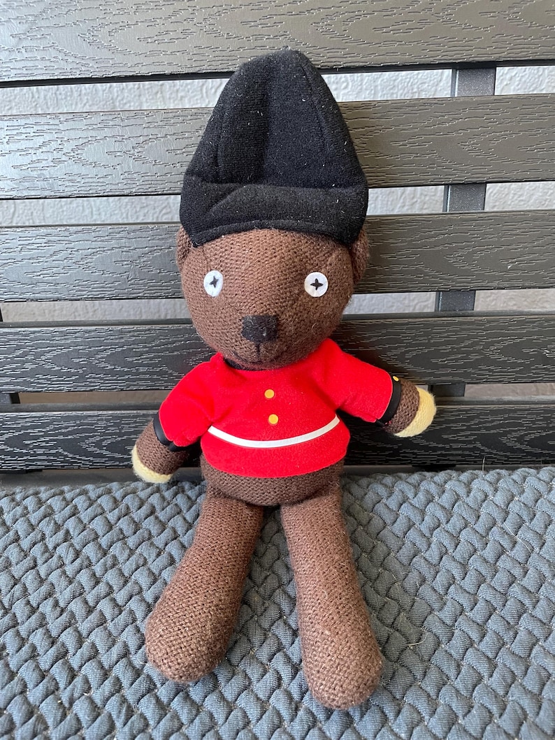 Ty Mr Bean Teddy Bear Stuffed Plush Guardsman Collectable Birthday Gift ...