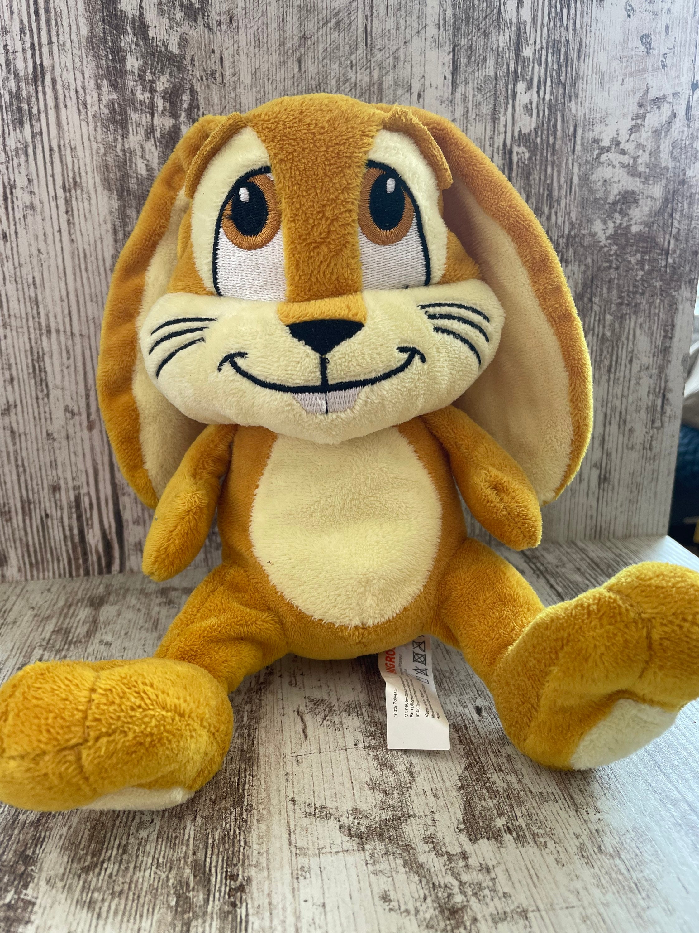 Migros Lotty Frey Red Bunny , Red Rabbit Plush Stuffed Soft Toy Size 8 ...