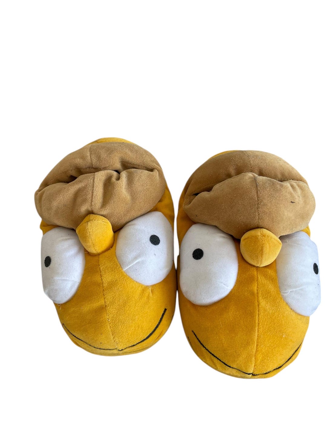 The Simpsons Homer Simpson Soft Plush Slippers Fun Gift for Him ...