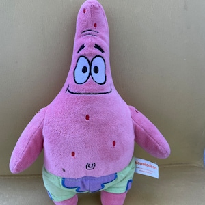 Spongebob Patric Star by Nickelodeon Stuffed Plush Toy Size 29cm / 11 ...