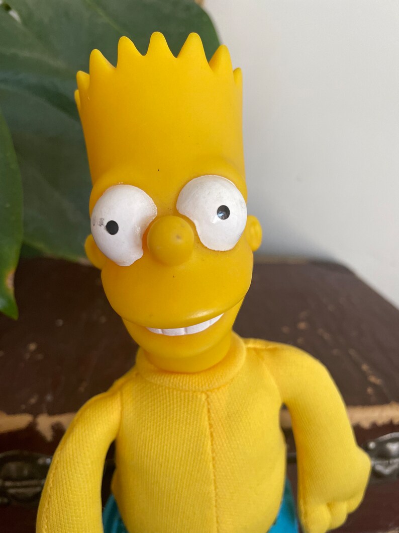 Vintage 90s Bart Simpson the Simpsons Doll Toy, Collectable Toy, Film ...