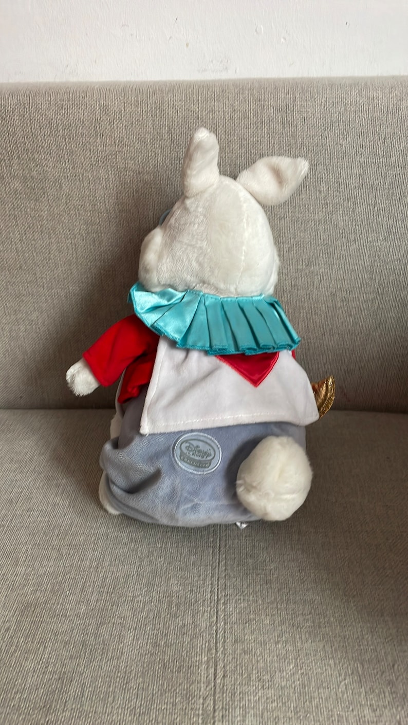 Disney Store Alice in Wonderland White Rabbit Plush Soft - Etsy