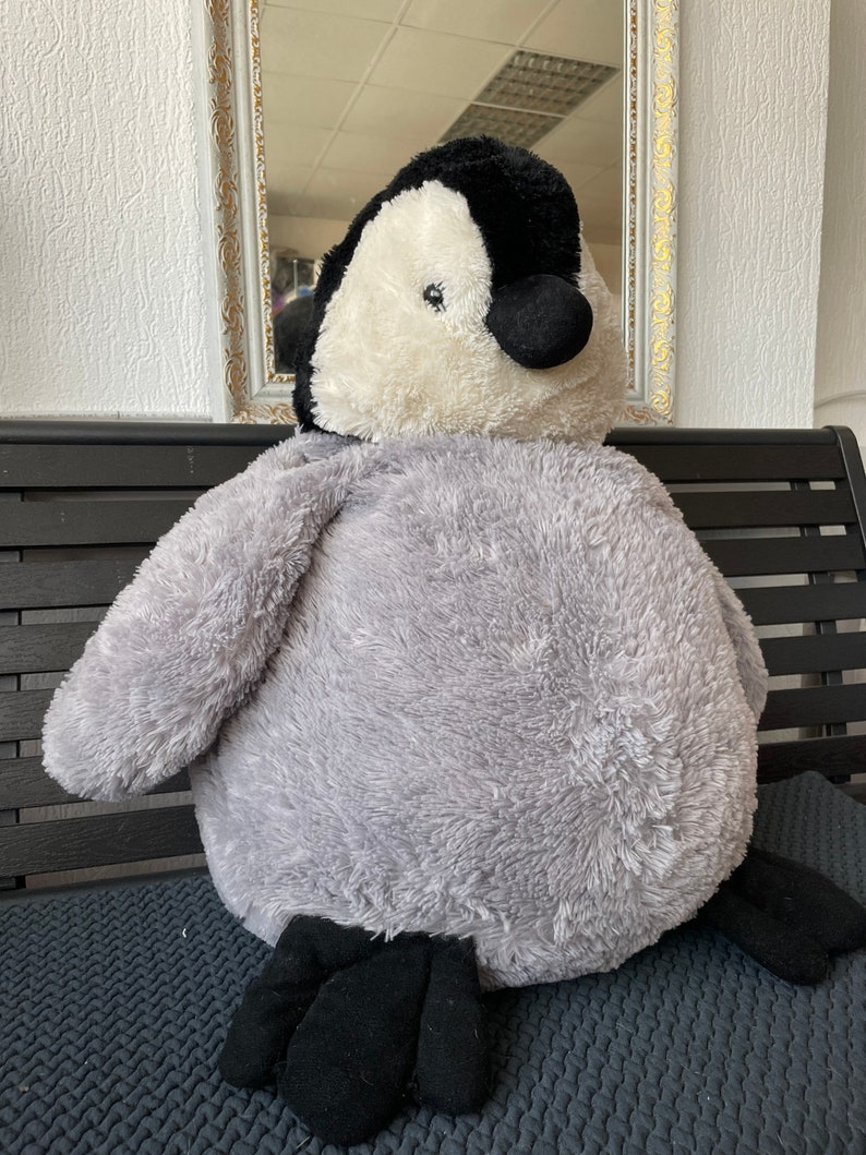 Super Soft Extra Large Cute Penguin Cuddling Animal Stuffed Plush Toy ...