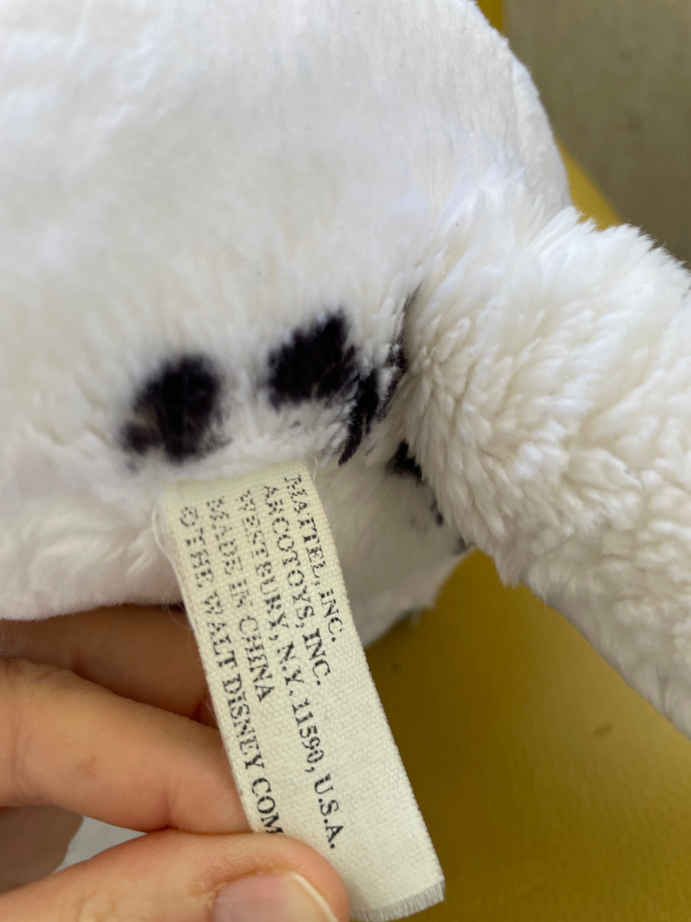 Rare 1991 Disney 101 Dalmatians Pongo Puppy Dog Animal Soft Stuffed Plush Toy Size 41cm 16 Red ...