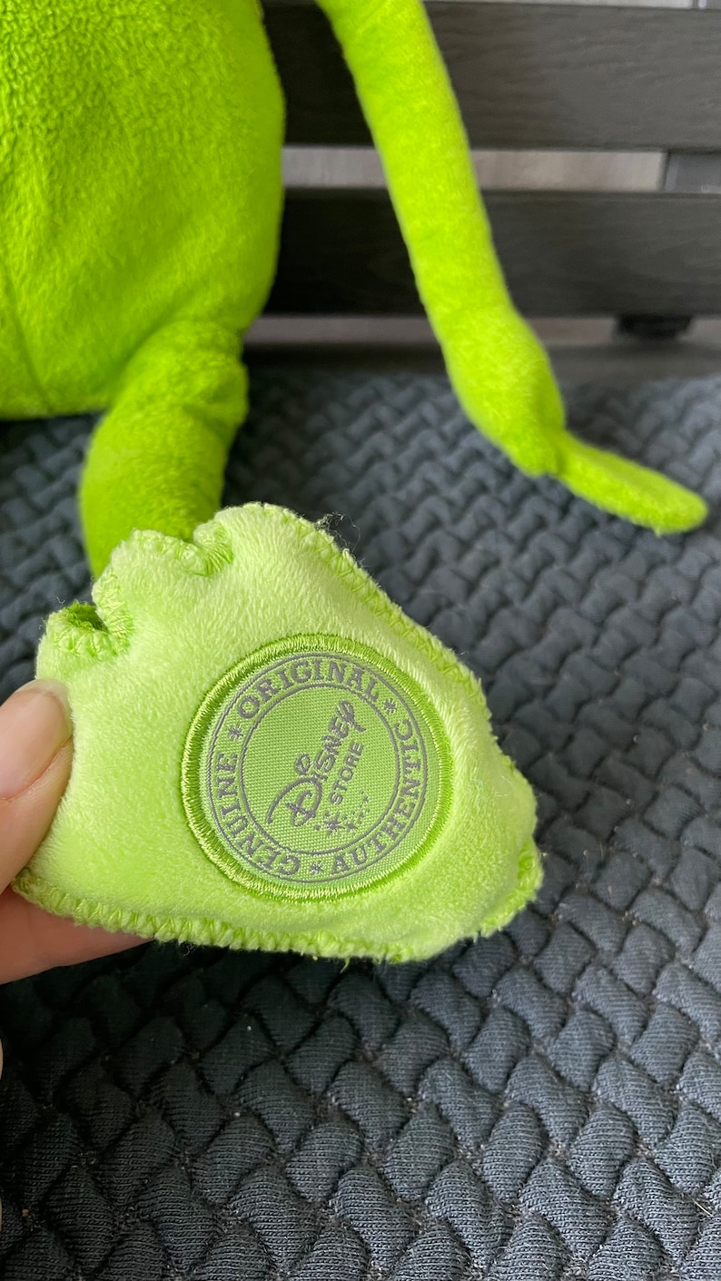 Jim Henson Rare Disney Store Authentic Vintage the Muppets Kermit the ...