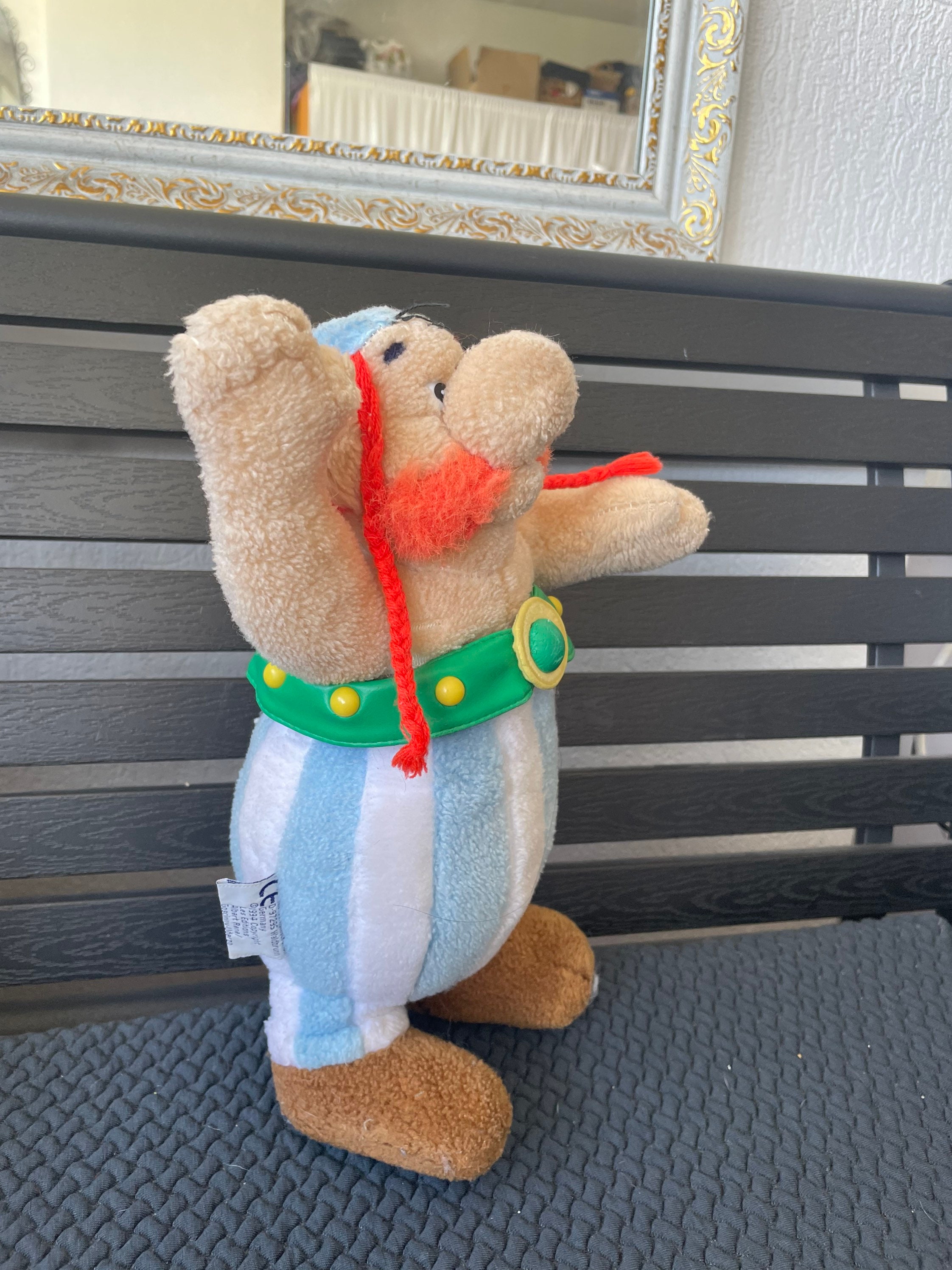 1994 Obelix Plush , Asterix Comic Book Series Obelix Character Plush ...