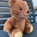 R. Dakin 1986 Vintage Teddy Bear Stuffed Animal Plush Toy Size 24cm ...