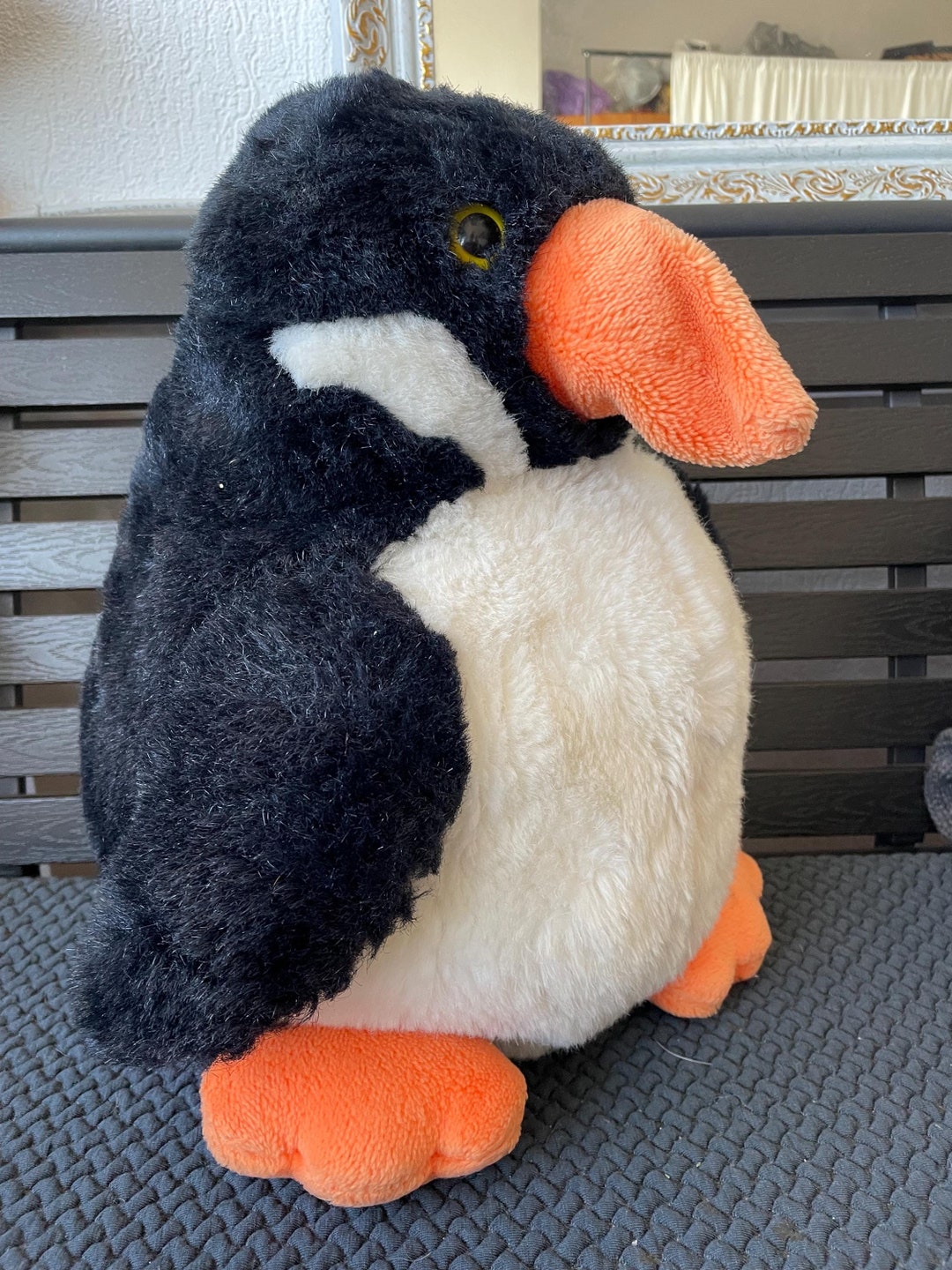 Rare Cute Large Penguin Rudolph Penguin Sentimental Gift 53 Cm Birthday ...