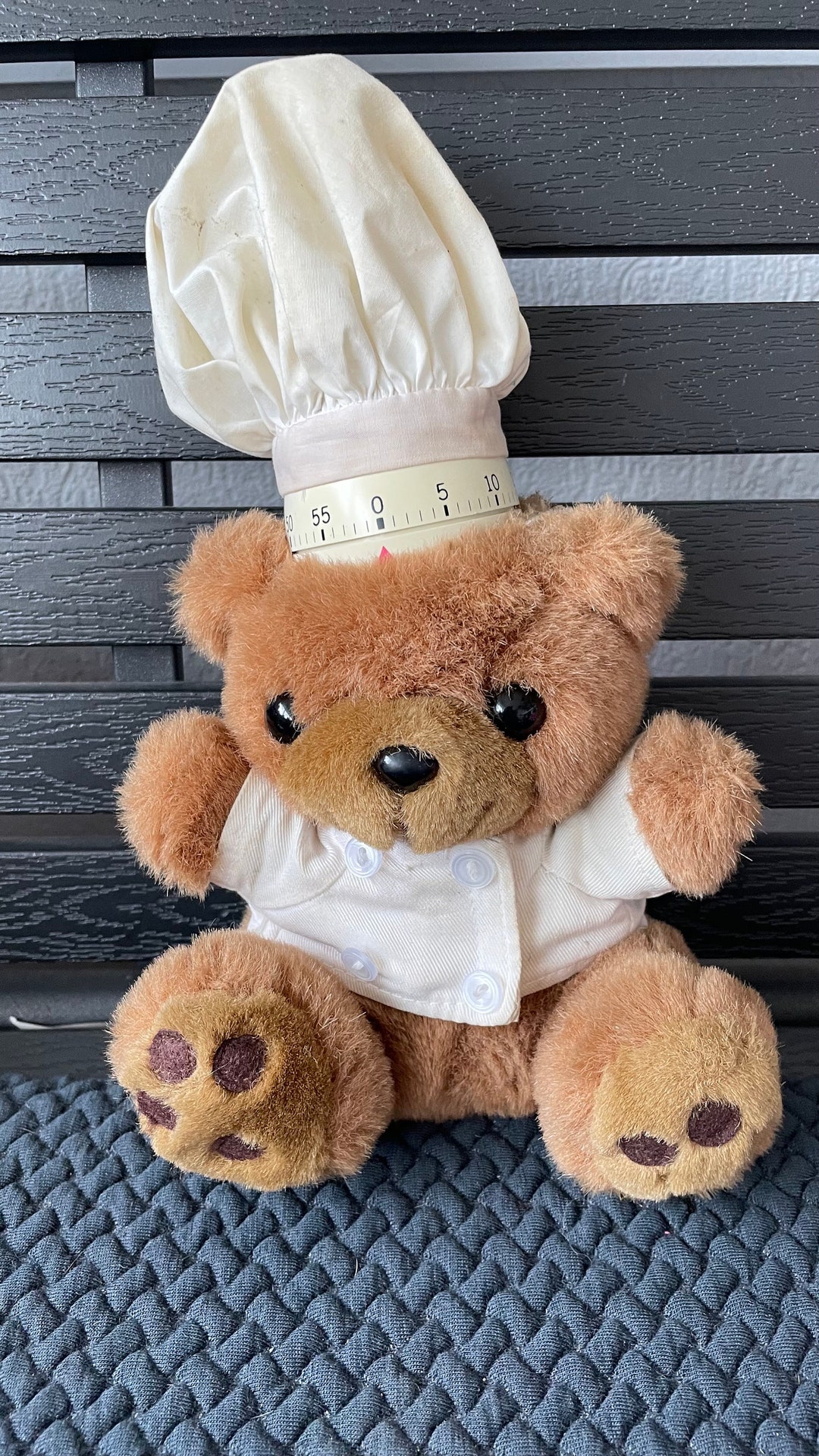 Vintage Super Rare Collectable Heunec Chef Teddy Bear Size 27cm/ 10 ...