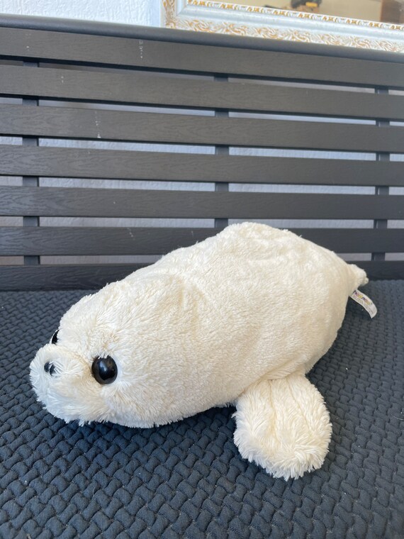 Heunec Harp Seal Large Plush Seal Stuffed Animal Toy - Etsy